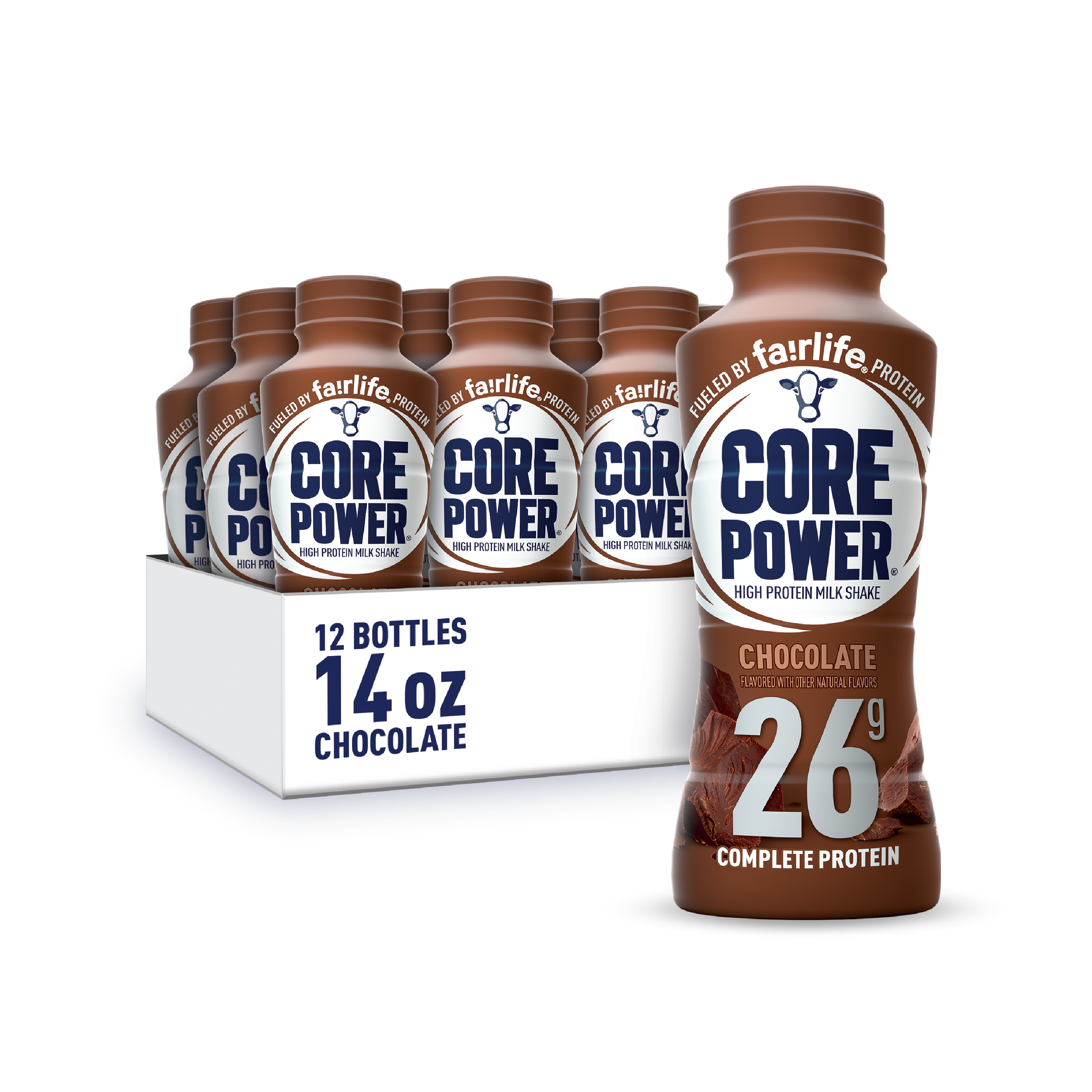 Core Power Chocolate High Protein Milkshake – Shop fairlife