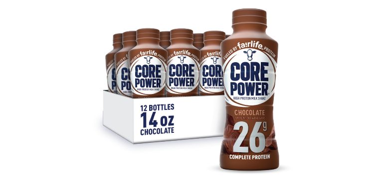 Core Power Chocolate High Protein Milkshake – Shop fairlife