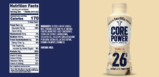 Core Power Vanilla High Protein Milkshake – Shop fairlife